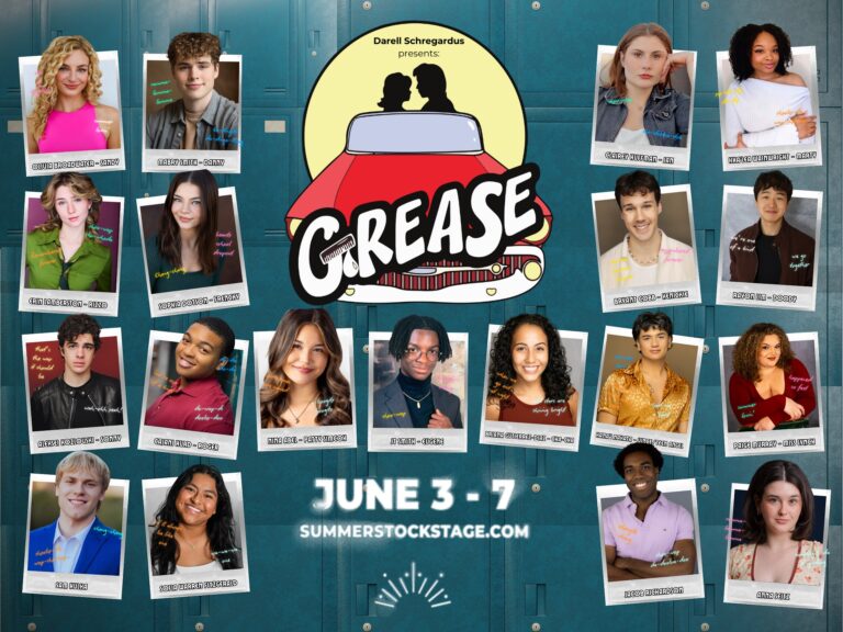 Summer Stock Stage Announces "GREASE" Cast - Summer Stock Stage